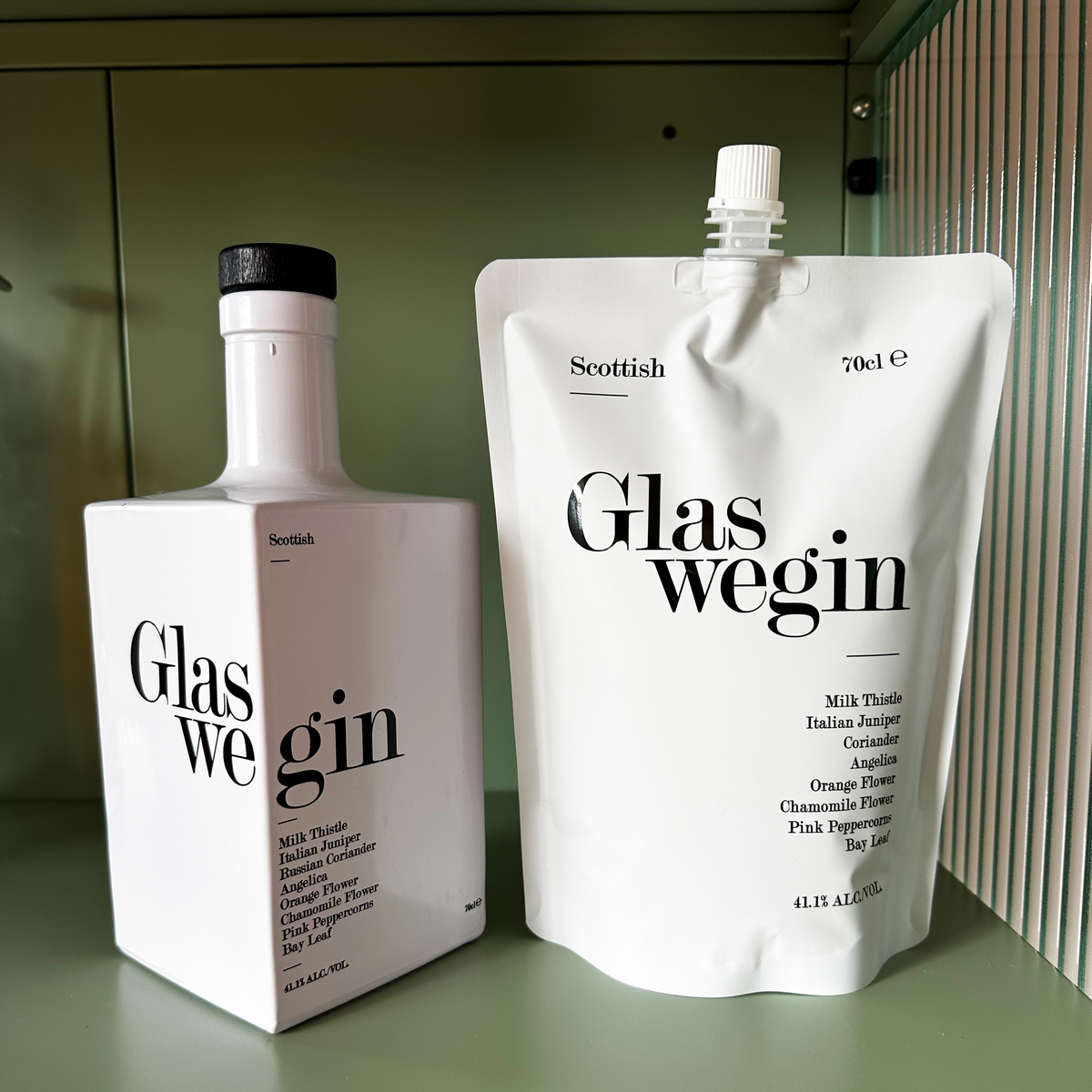 Glaswegin Original Gin Refill Pouch 70cl
